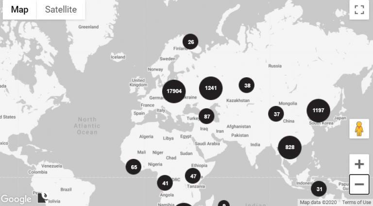 ASF OUTBREAKS INTERACTIVE MAP - VACDIVA